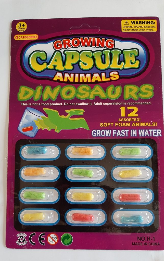 FR4044 Foam Capsules – Unicorn / Dinosaurs - Happy Blocks and Toys