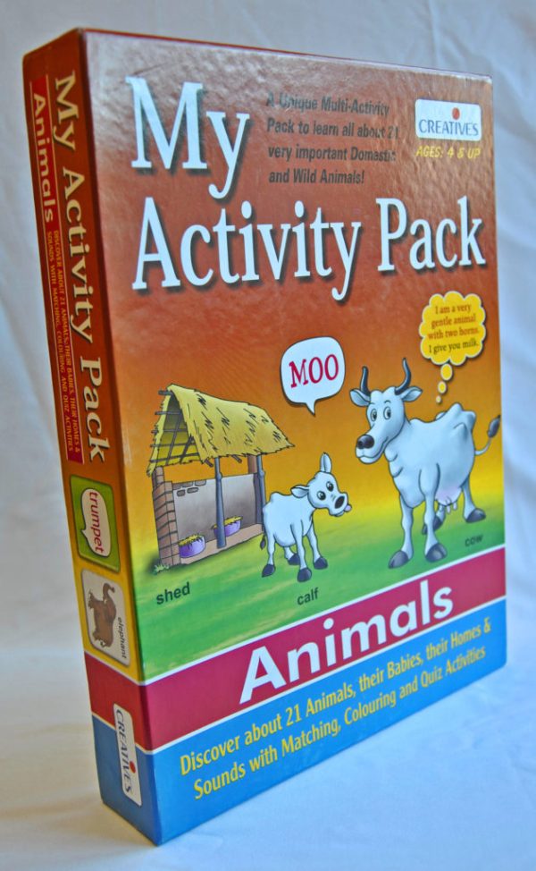 8-0182 My Activity Pack – Animals - Happy Blocks and Toys